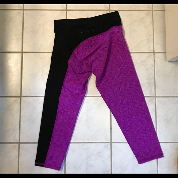 Pants And Jumpsuits 78 Workout Leggings Blackpurple Poshmark